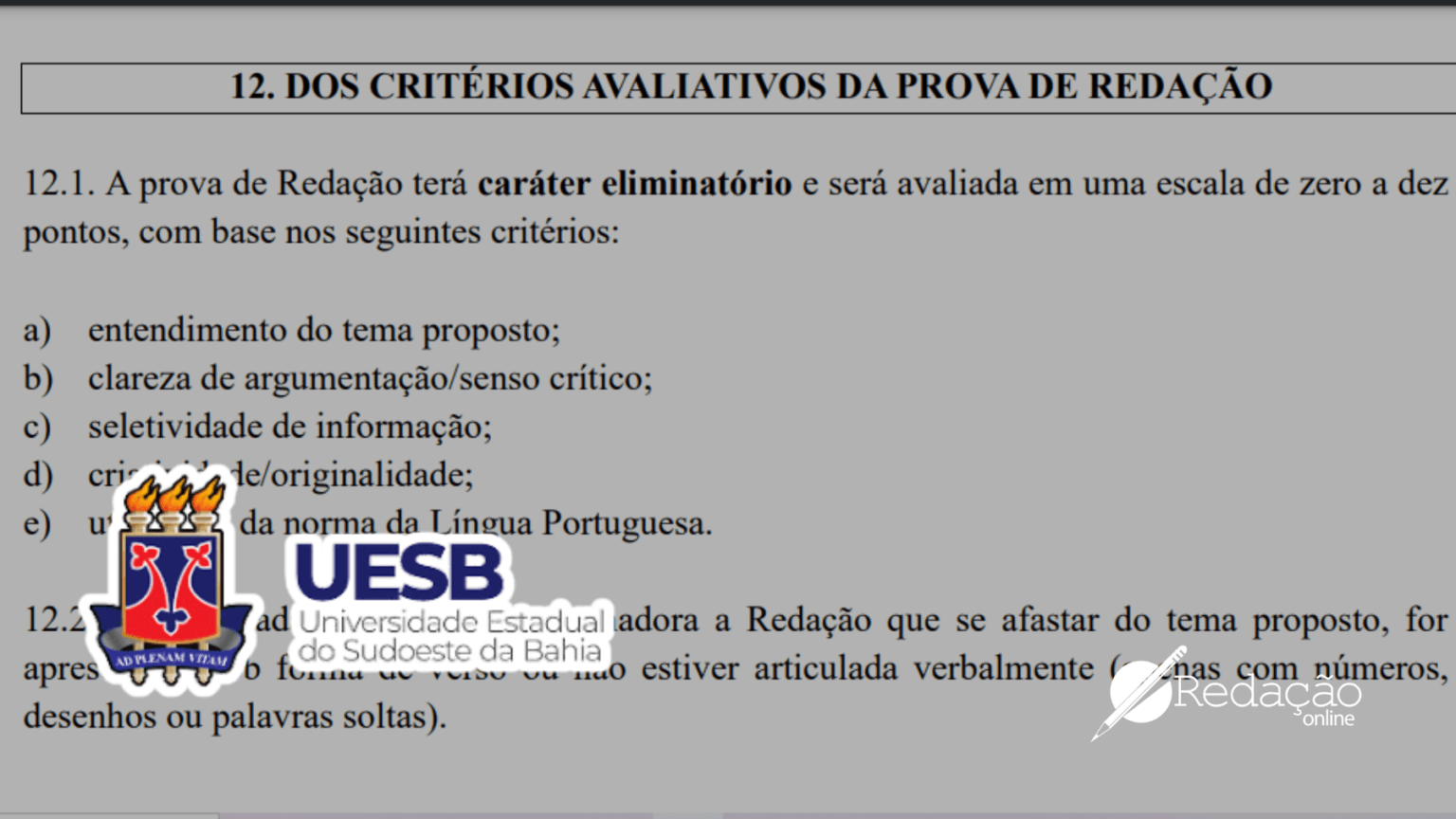UESB Vestibular: Redação, Obras, Dicas e Muito Mais!