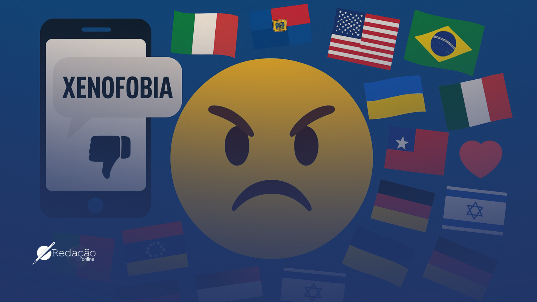 Xenofobia Digital: o discurso de ódio contra imigrantes nas redes